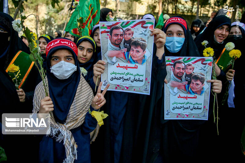 مشرق نیوز عکس تشییع باشکوه پیکر شهید مدافع امنیت در تهران